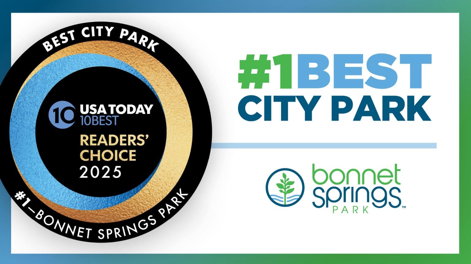 Bonnet Springs Park Named Best City Park by USA Today - Bonnet Springs Park